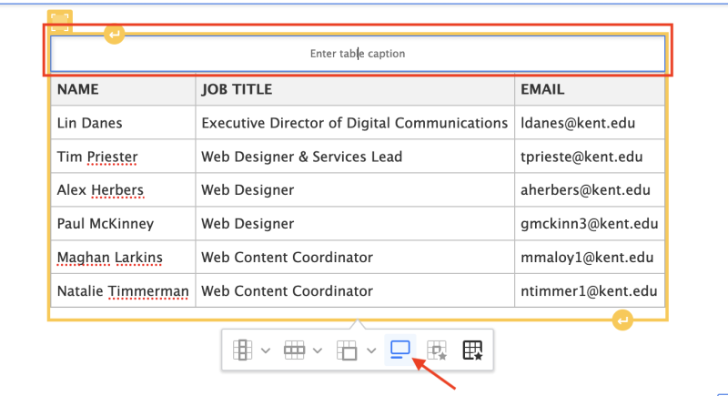 Tables | Drupal Training Manual